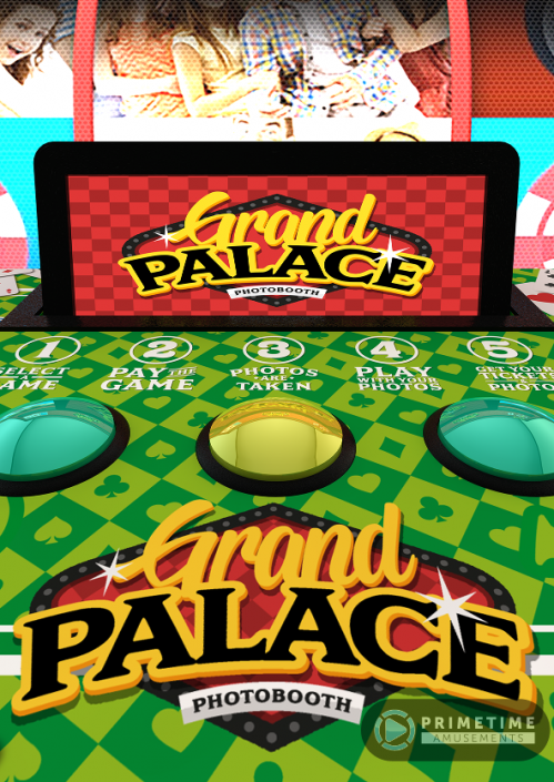 The Grand Palace Interactive Photo Booth - PrimeTime Amusements