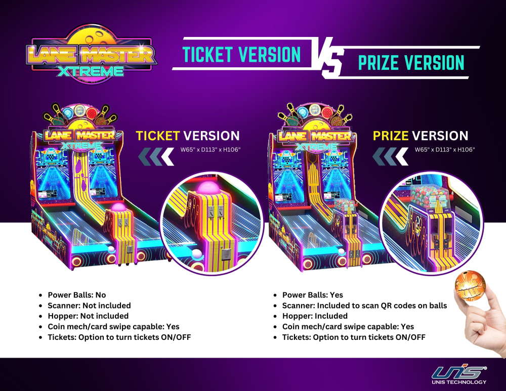 Lane Master Xtreme - PrimeTime Amusements